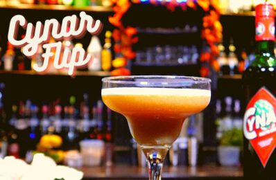 Cynar Flip Cocktail Recipe – Wicki Wacki Woo